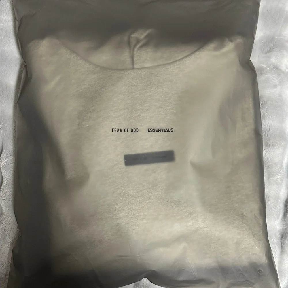 Fear of God | Shirts | Fear Of God Essentials Heather Stone Hoodie ...